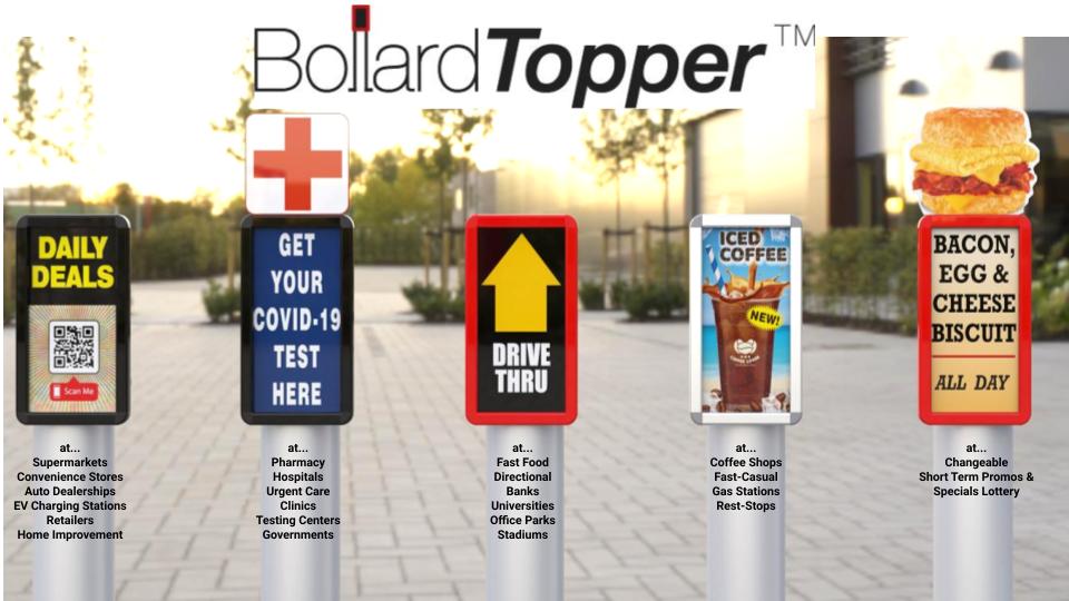 BollardToppers™ – C Store Signs Direct