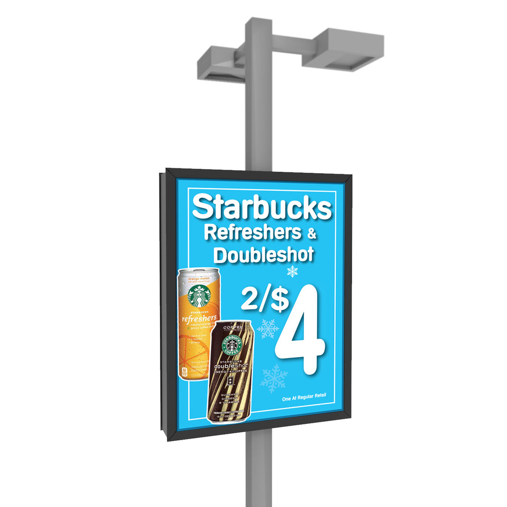 Perimeter Pole Sign – C Store Signs Direct